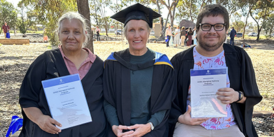 Mother and son pair celebrate graduation from Aboriginal Pathway ...